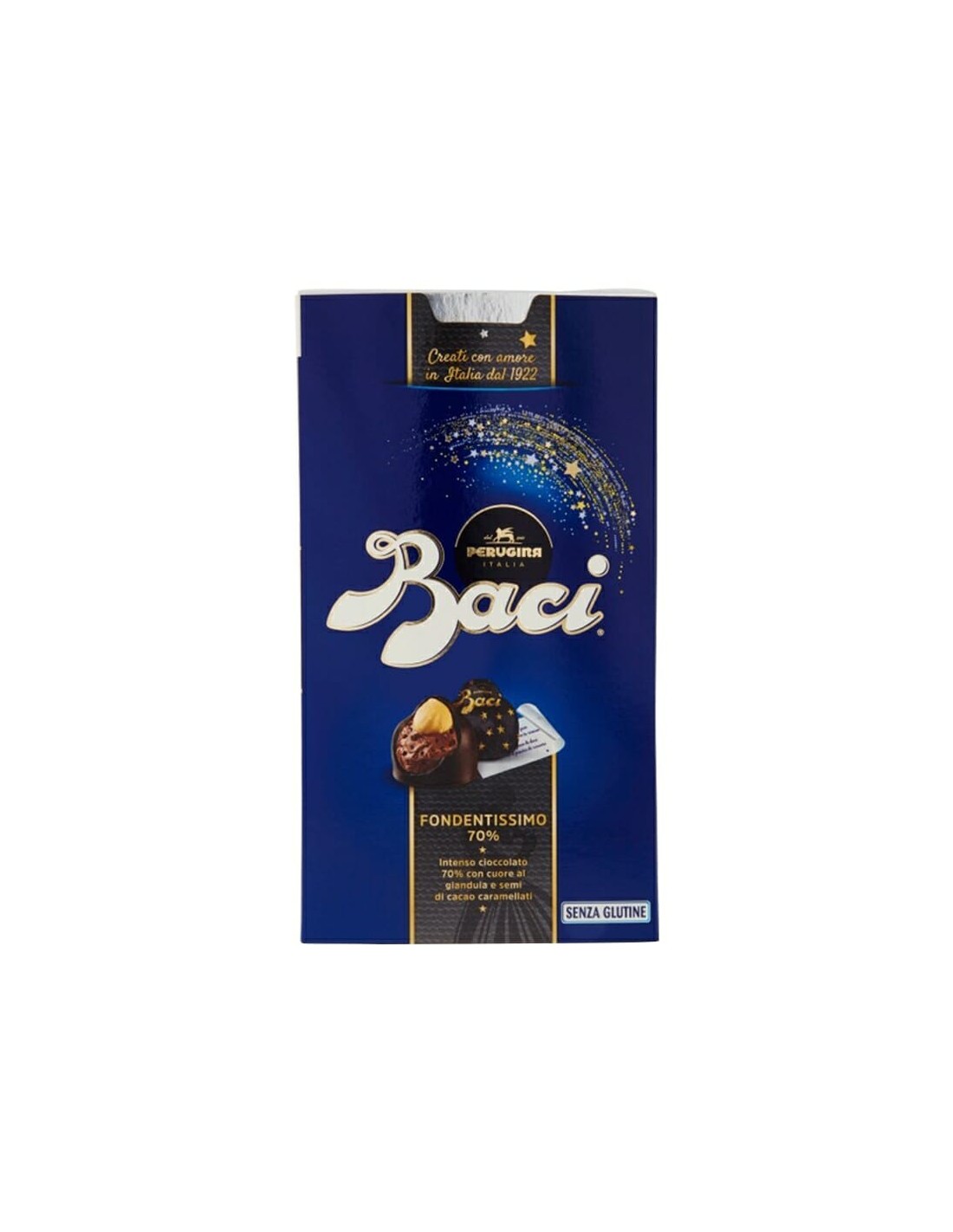 Perugina Baci Bijou Fondentissimo - Dark 70% - 200 gr - Free shipping ...