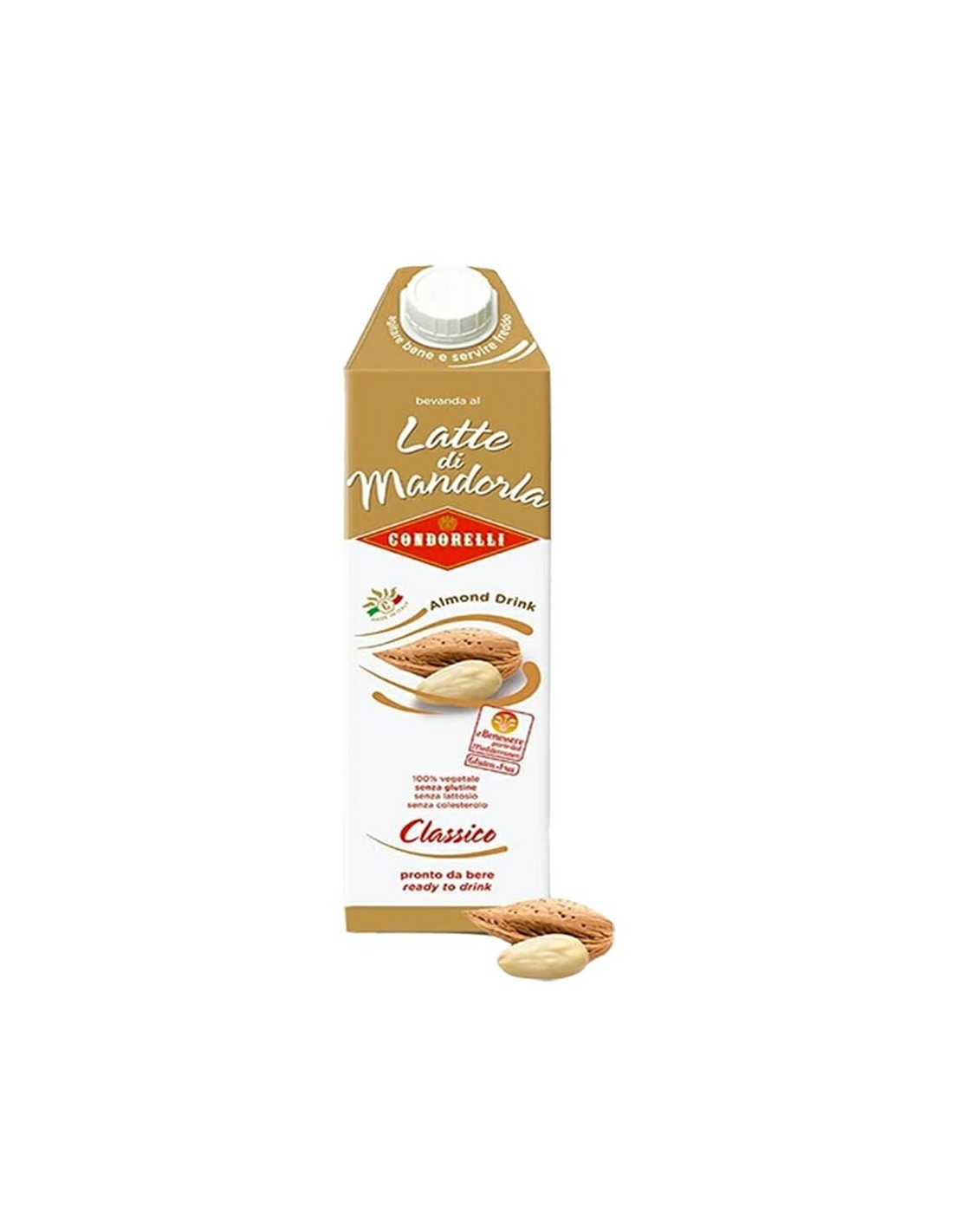 Condorelli Almond Milk from Sicily - 1L - Free shipping delivered to ...