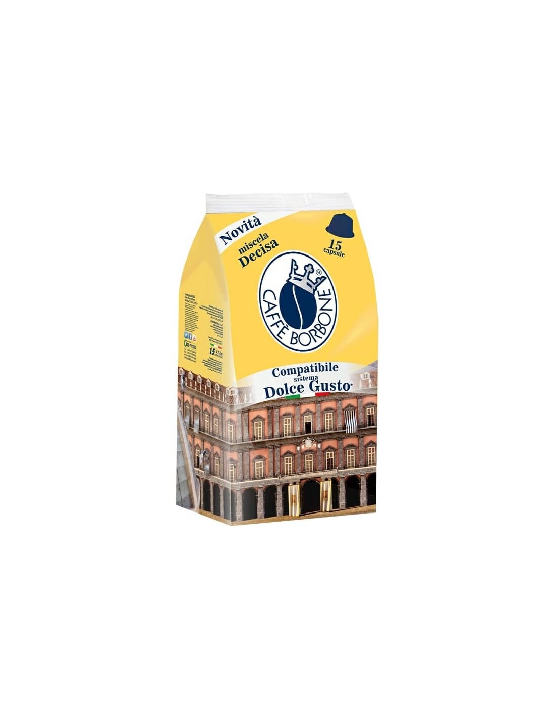 Borbone Caffe Decisa Dolce Gusto - 15 Capsule - Free shipping delivered ...