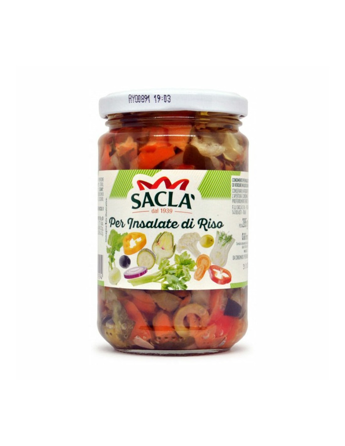 Sacla Condimento per Insalata di Riso - 282 gr - Free shipping ...