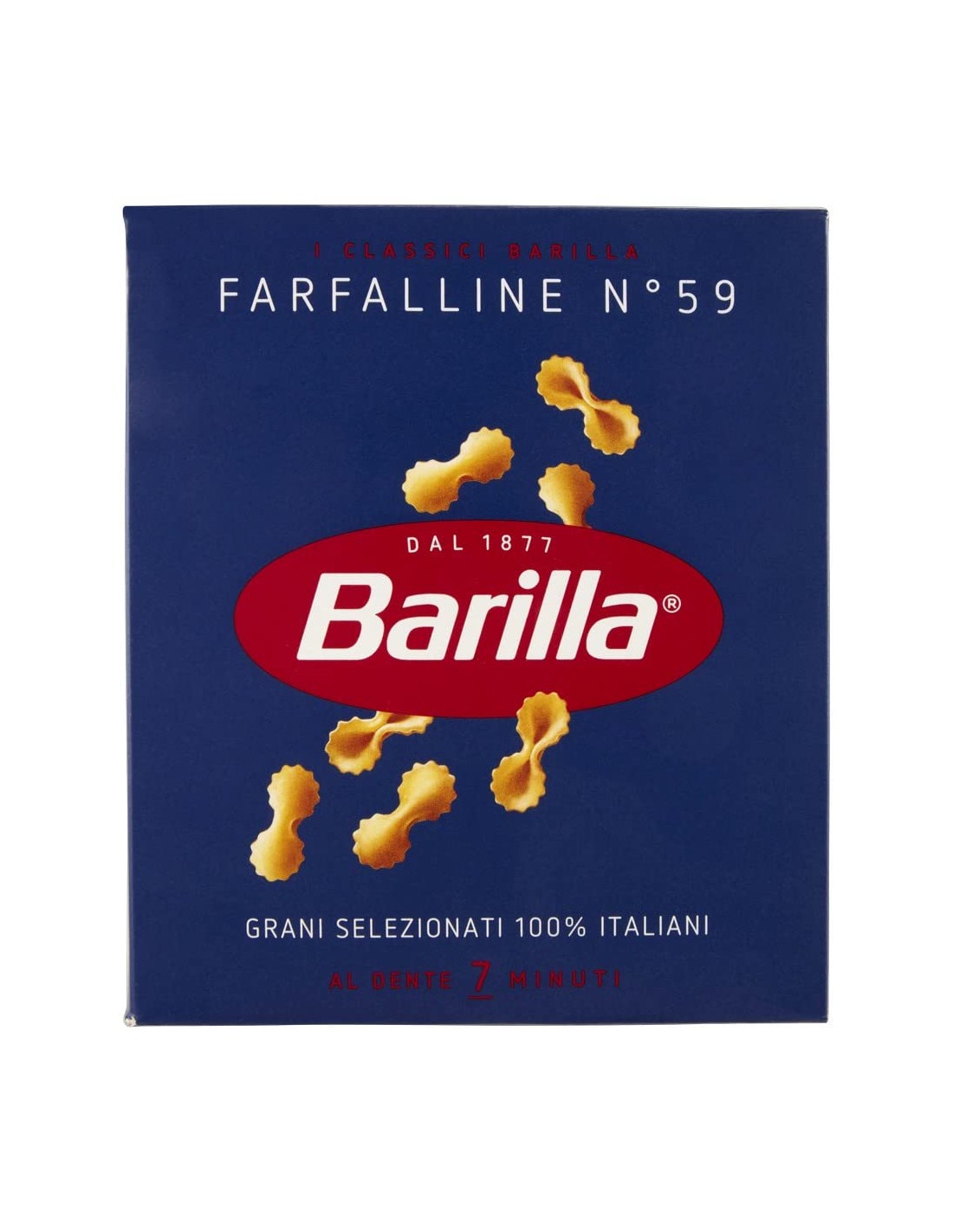 Barilla 59 Farfalline - 500 gr - Free shipping delivered to EUROPE and UK