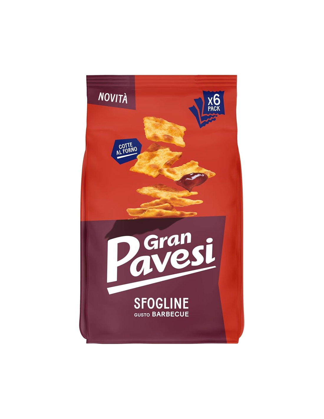 Gran Pavesi Sfogline au Goût Barbecue Multipack - 6 x 30 gr - Livraison ...