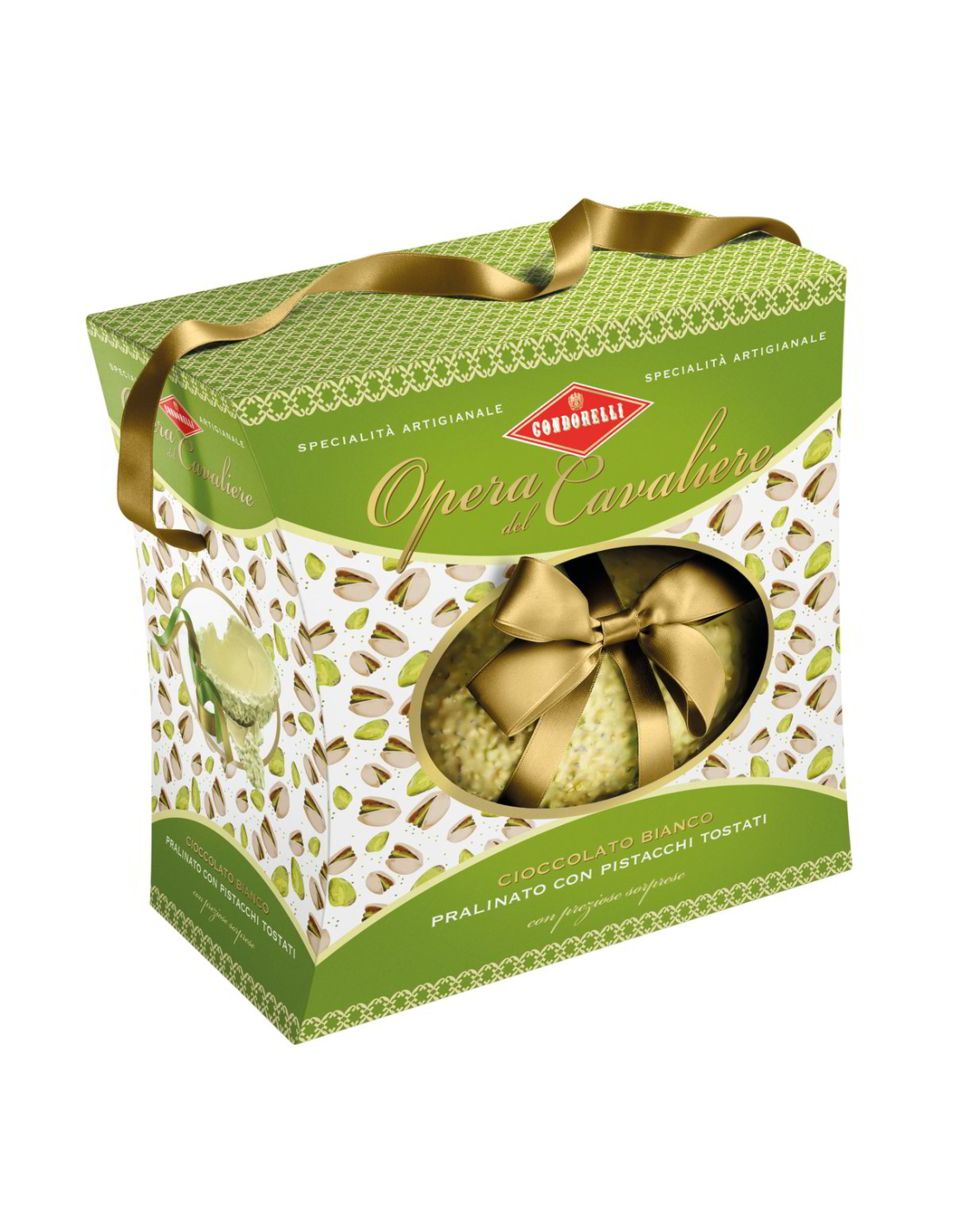 Condorelli Opera del Cavaliere Oeuf blanc aux pistaches - 330 gr ...