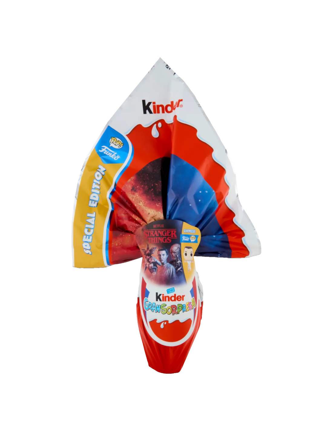 Kinder Uovo Gran Sorpresa Maxi Stranger Things - 220 gr - Spedizione ...