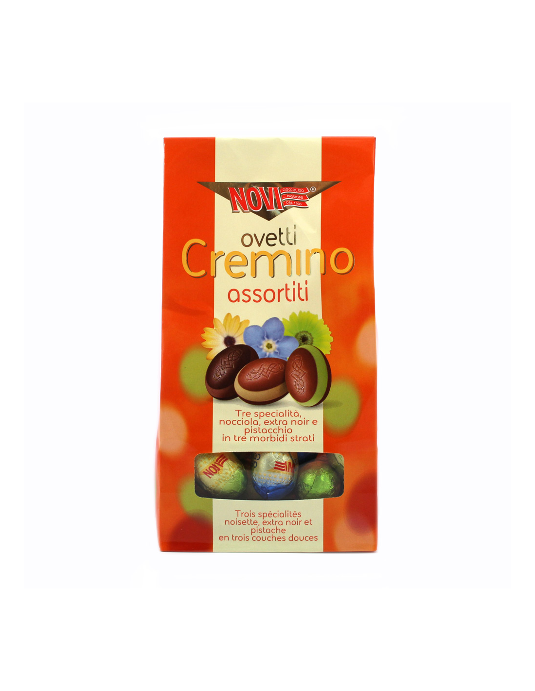 Novi Œufs de Chocolat Cremino assortis - 160 gr - Livraison gratuite en ...